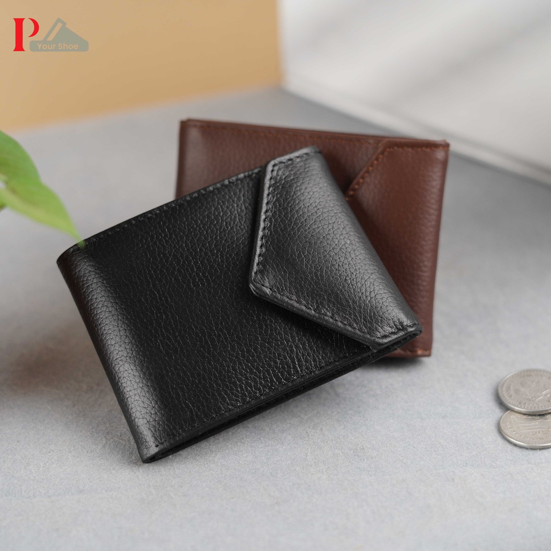 Black Slim Wallet | Pa-Your Shoe